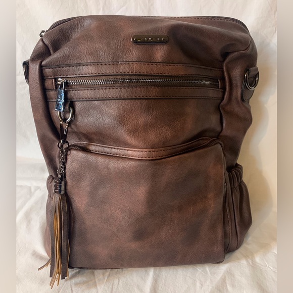 Cluci | Bags | Greene Womens Leather Backpack Purse For Commuting By ...